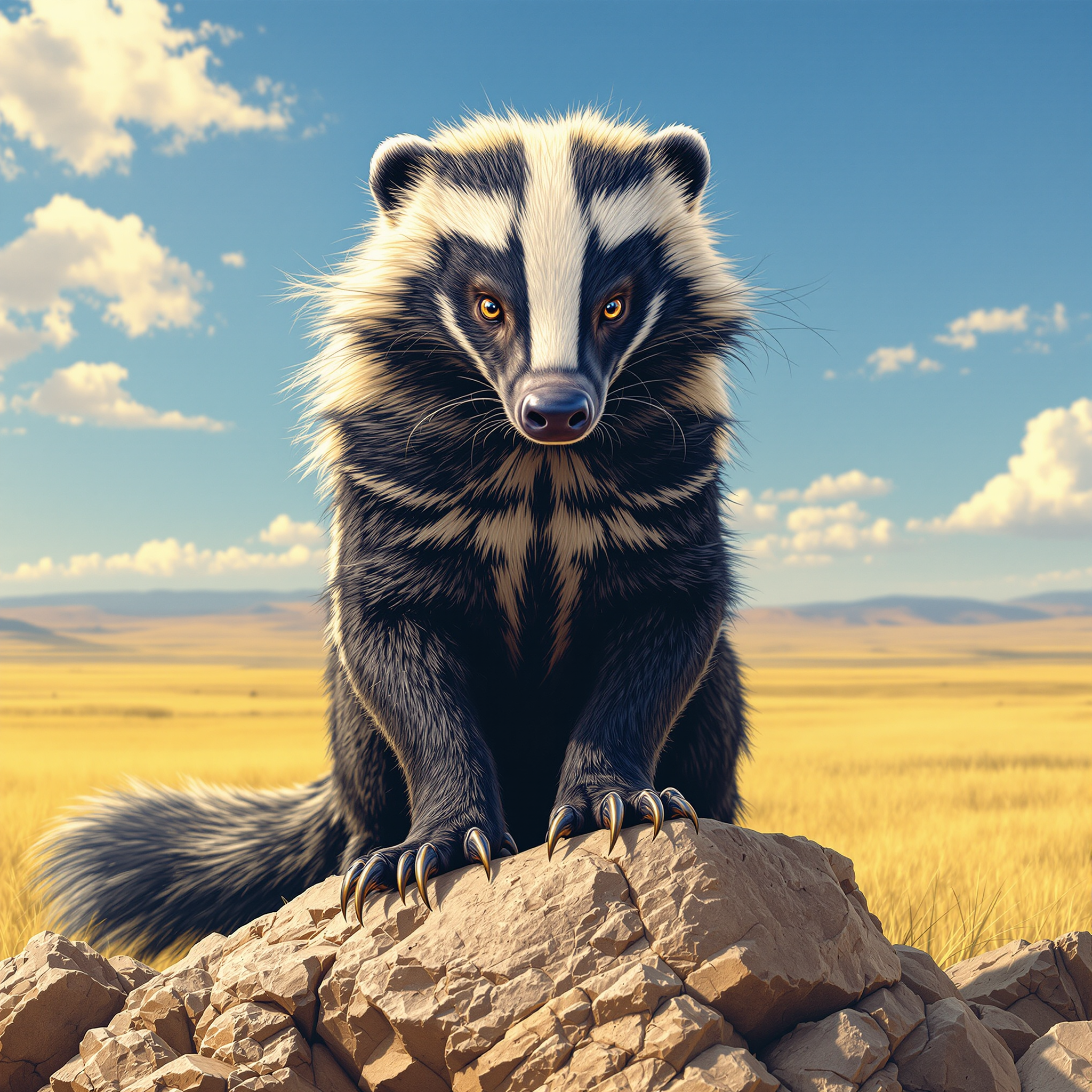Spiritual Meaning of the Honey Badger | AnimalSacred.com